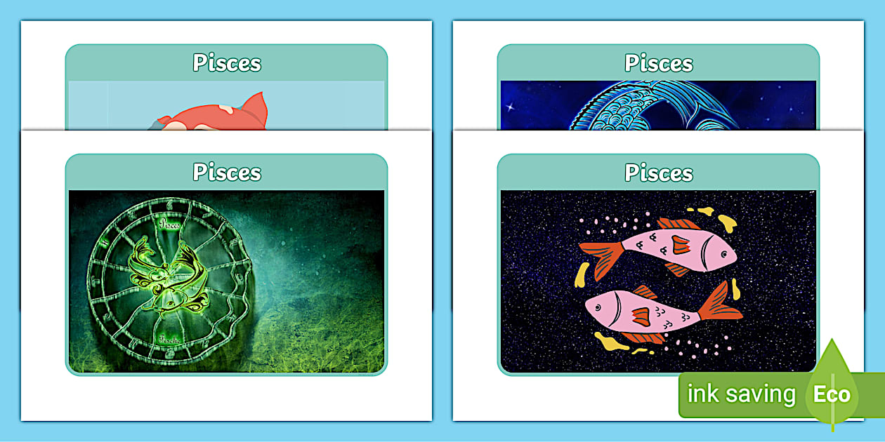 Pisces Photo Pack (Teacher-Made) - Twinkl