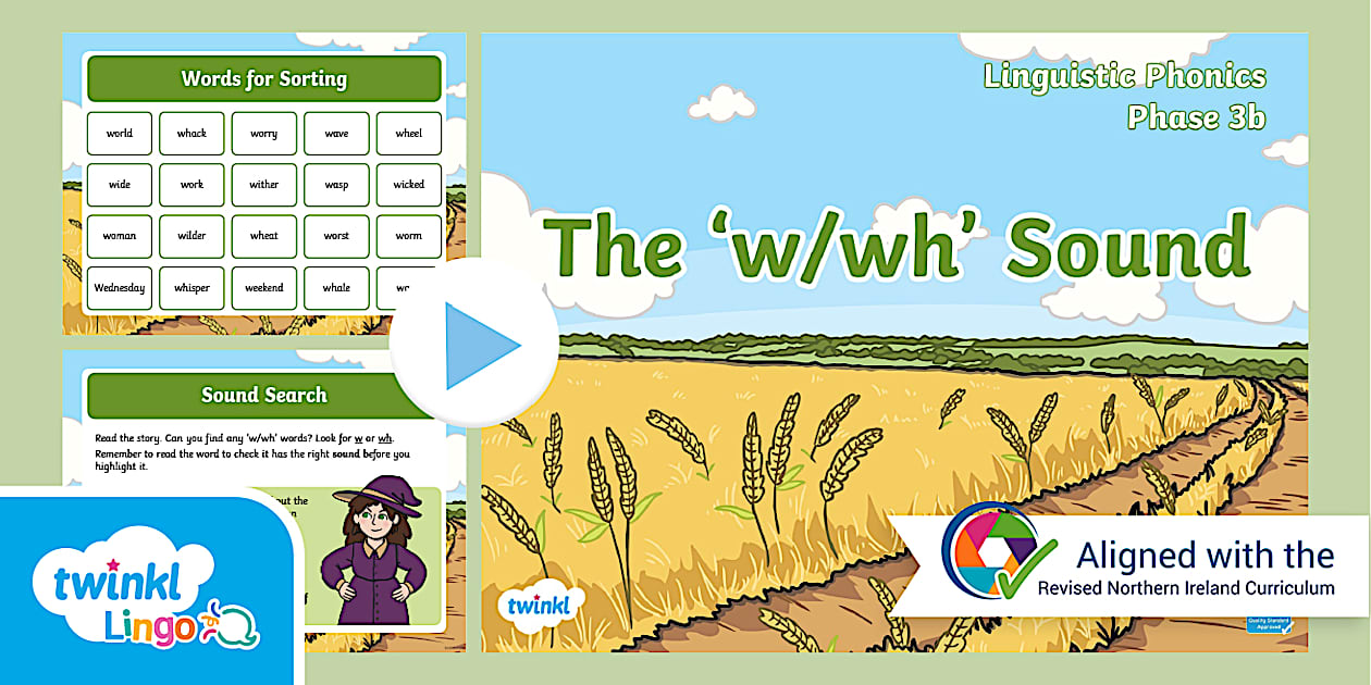 How Do You Differentiate w and wh Phonics PowerPoint KS1