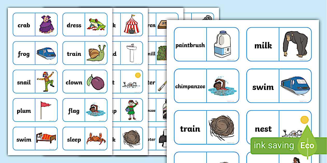 Phase 4 Phonics Dominoes Pack - EYFS - KS1 (teacher made)