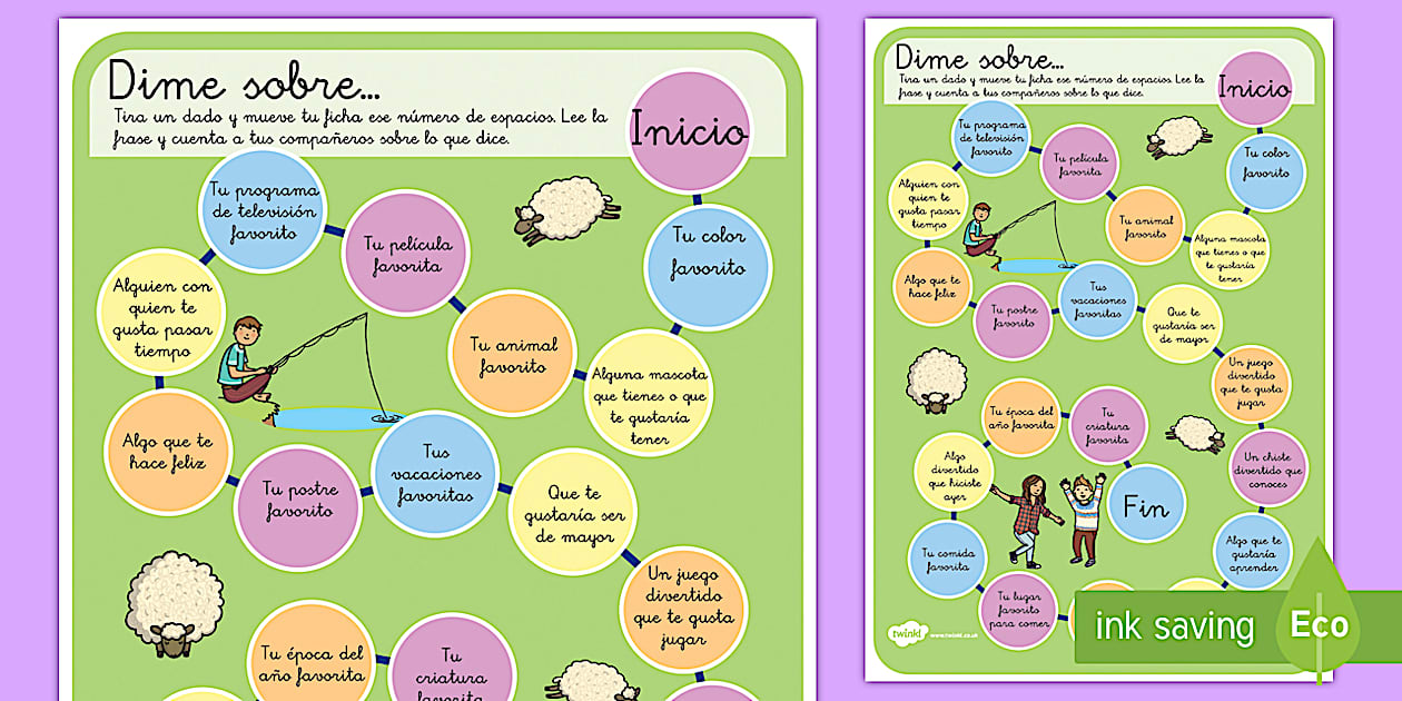 Juego de mesa: Conociéndote (Hecho por educadores) - Twinkl