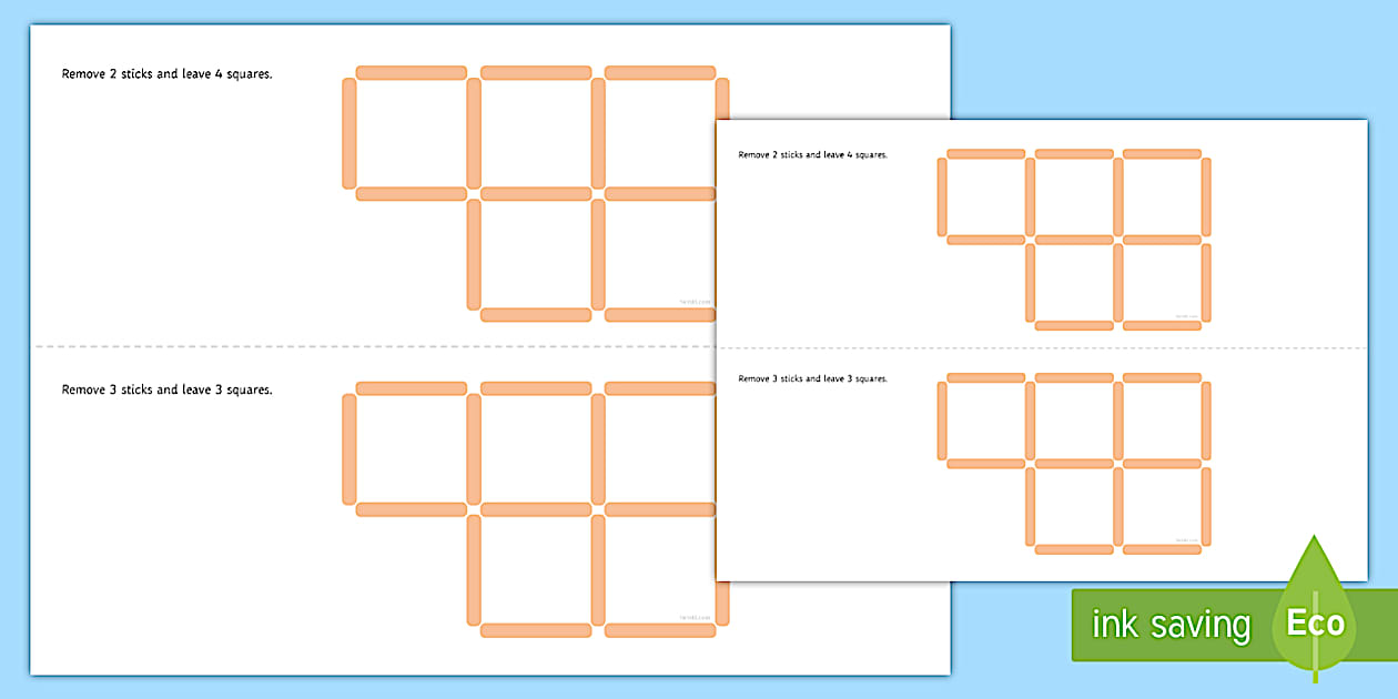 Square 2D Shape Puzzles Activity Pack | Twinkl Resources