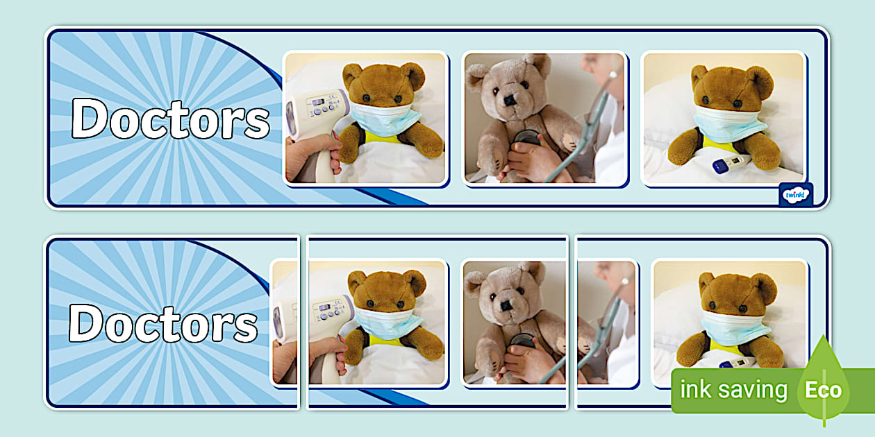 Doctors Photo Display Banner (teacher made) - Twinkl