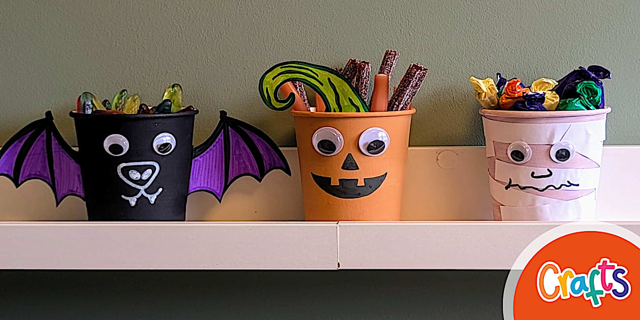 Halloween Character Party Paper Cups