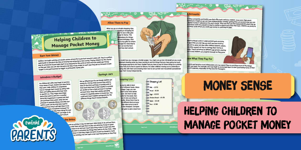How to Help Children Manage Their Pocket Money