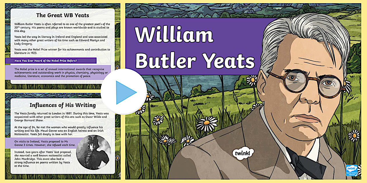 WB Yeats PowerPoint (teacher made) - Twinkl