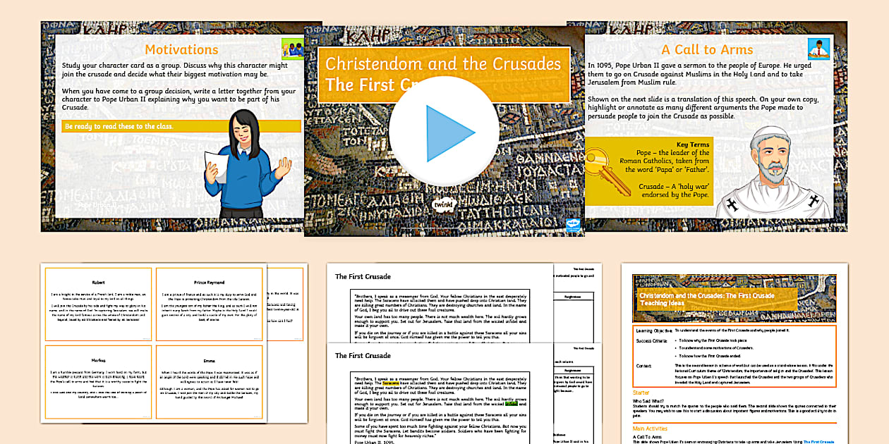 The First Crusade Lesson Pack | KS3 | Beyond Secondary