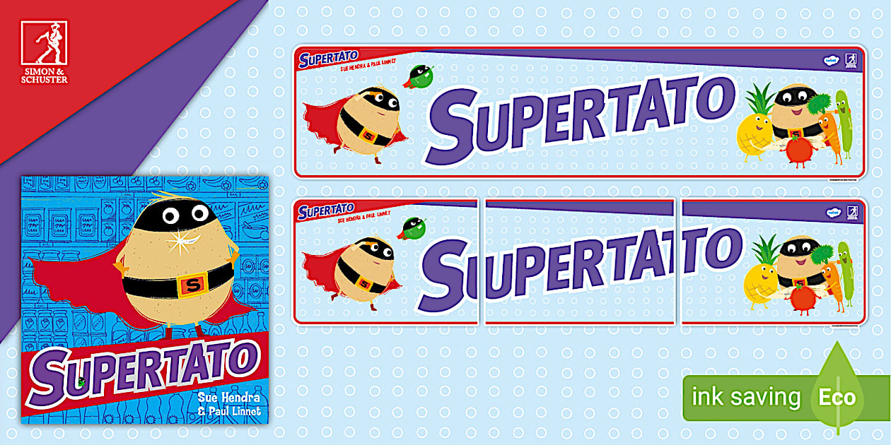 FREE! - Supertato Display Banner | Simon and Schuster | Twinkl