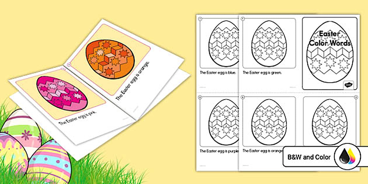 Colorful Easter Eggs | Early Emergent Reader | Twinkl USA