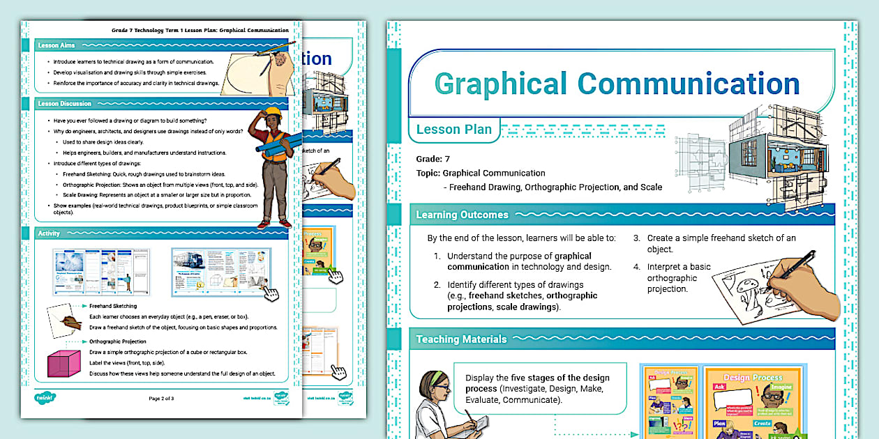 Grade 7 Technology Lesson Plan: Graphical Communication
