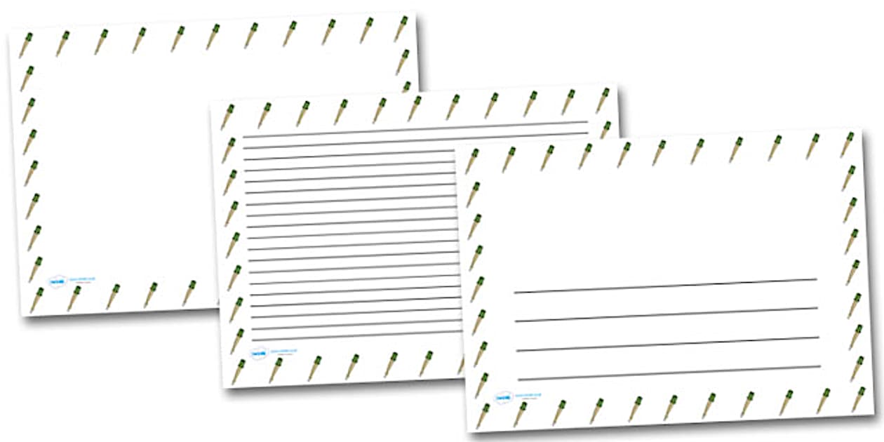 German Hand Grenade Landscape Page Borders- Landscape Page Borders