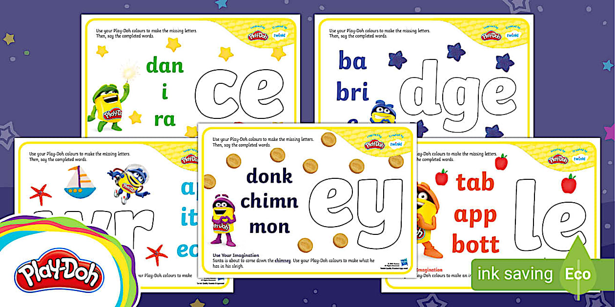 FREE! - Play-Doh: Spelling Mats to Learn Spelling Rules