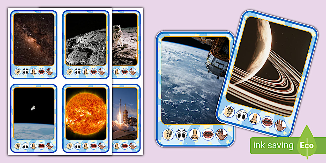 Space Story Setting Photo Prompt Cards (teacher made)