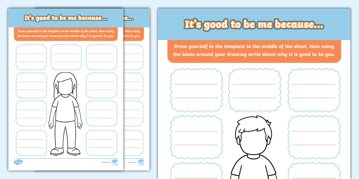 It's Good To Be Me (teacher made) - Twinkl