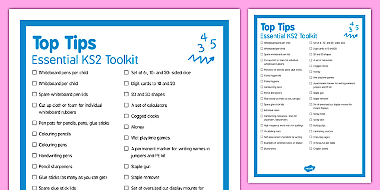 Essential KS2 Toolkit (teacher made) - Twinkl