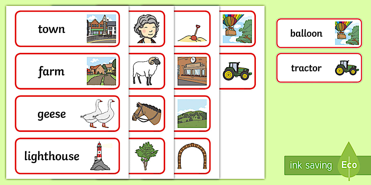 Cursive The Train Ride Word Cards (teacher made) - Twinkl