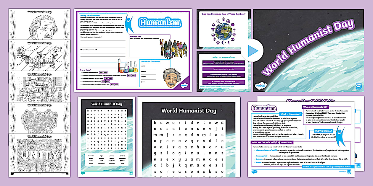 KS2 World Humanist Day Pack (teacher made) - Twinkl