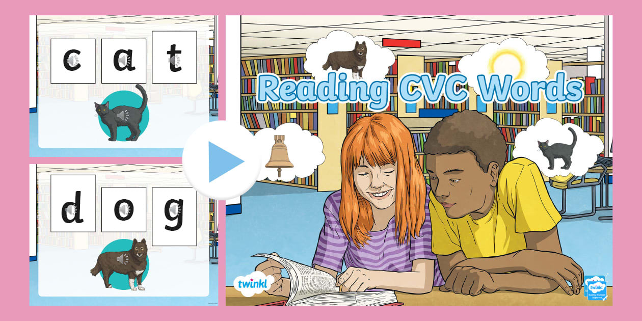 ESL CVC Blending Phonics PowerPoint - C-V-C Phonics | Twinkl