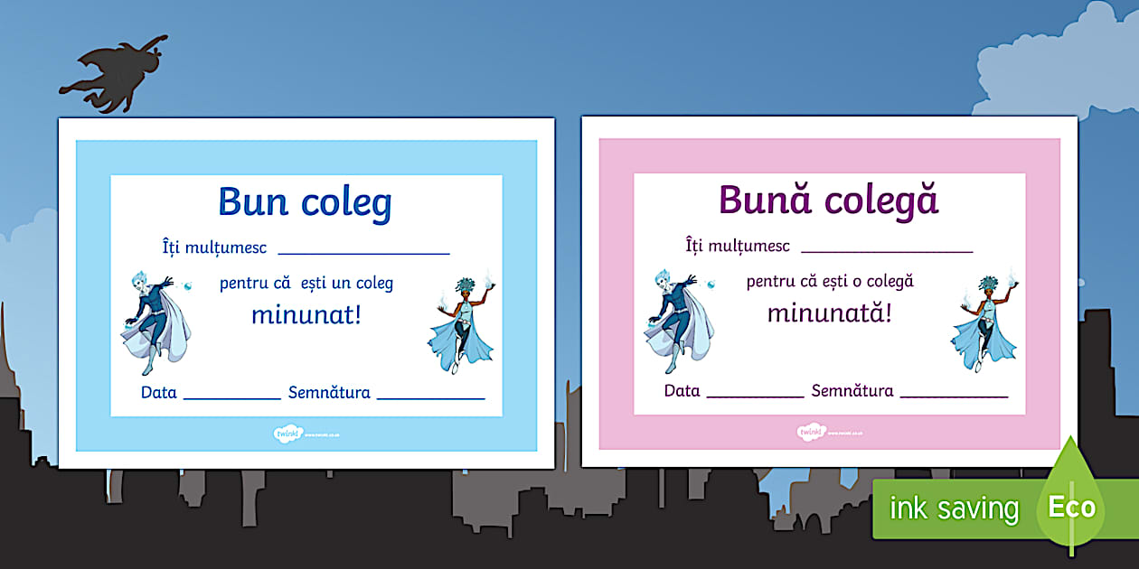 Bun prieten - Diplomă (teacher made) - Twinkl