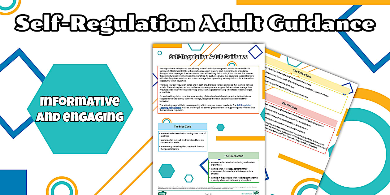 Self-Regulation Adult Guidance