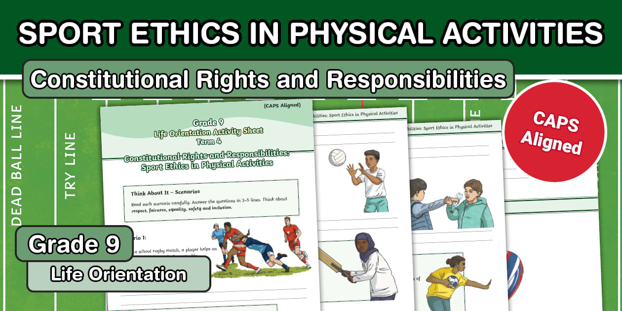 Grade 9 LO Sport Ethics in Physical Activities Scenarios Activity Sheet