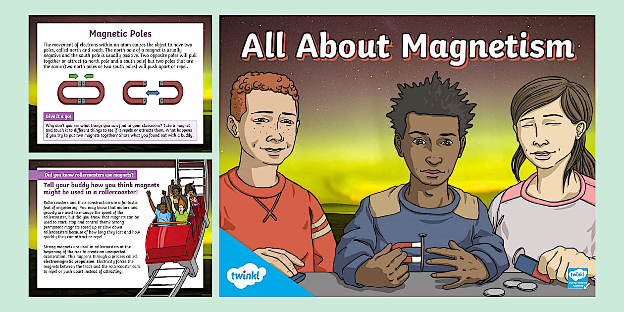 Magnetism PowerPoint (teacher made) - Twinkl