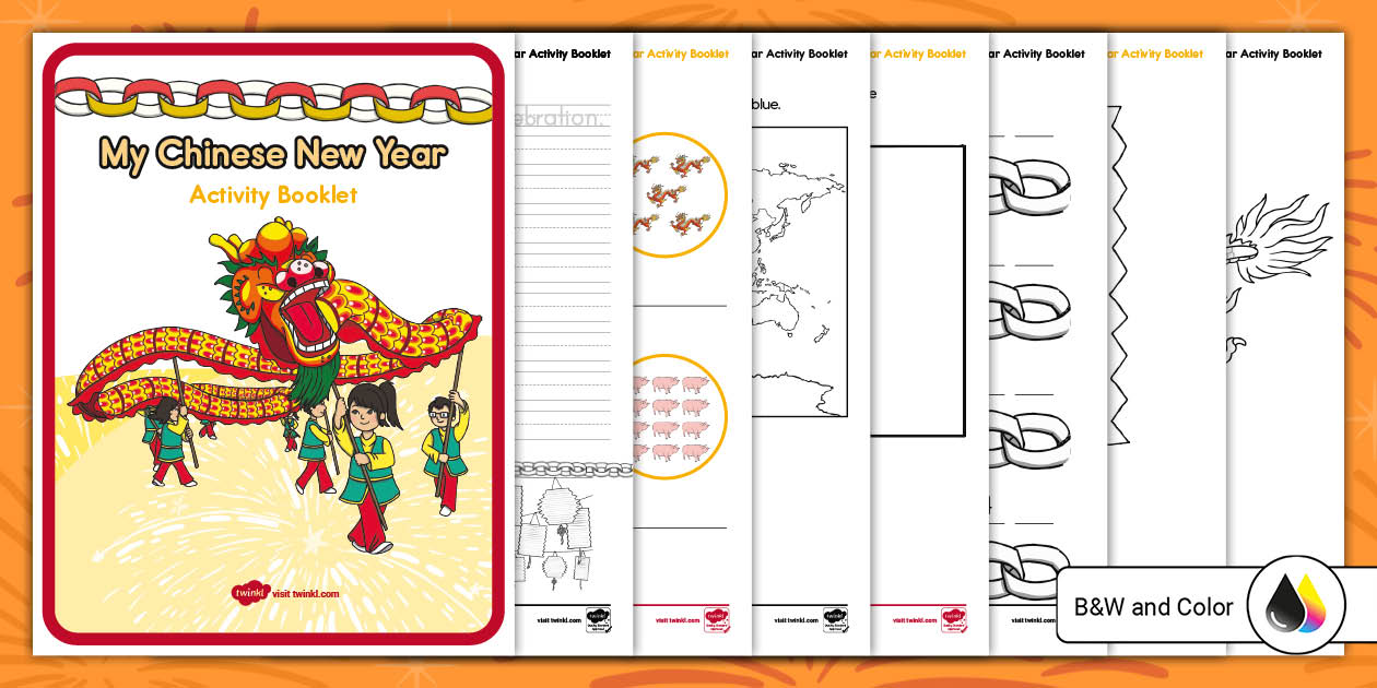 Chinese New Year Activity Book | Resource | Twinkl USA