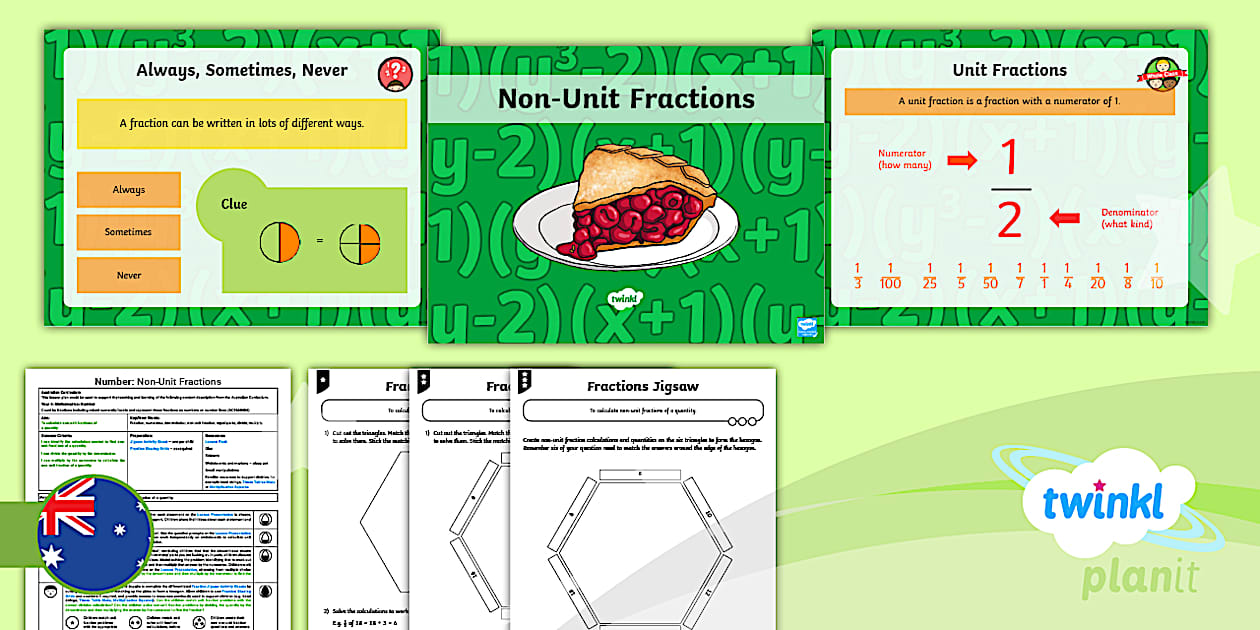 Year 4 Number: Recognise and Use Fractions of a Quantity L2