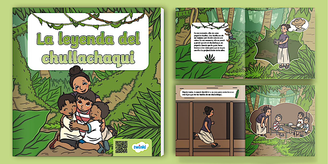 La leyenda del Chullachaqui Ebook (Teacher-Made) - Twinkl