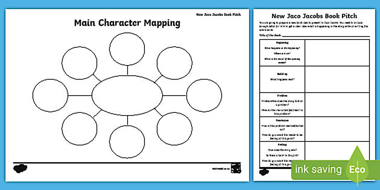 Story Idea Template | New Jaco Jacobs Book Pitch Resource
