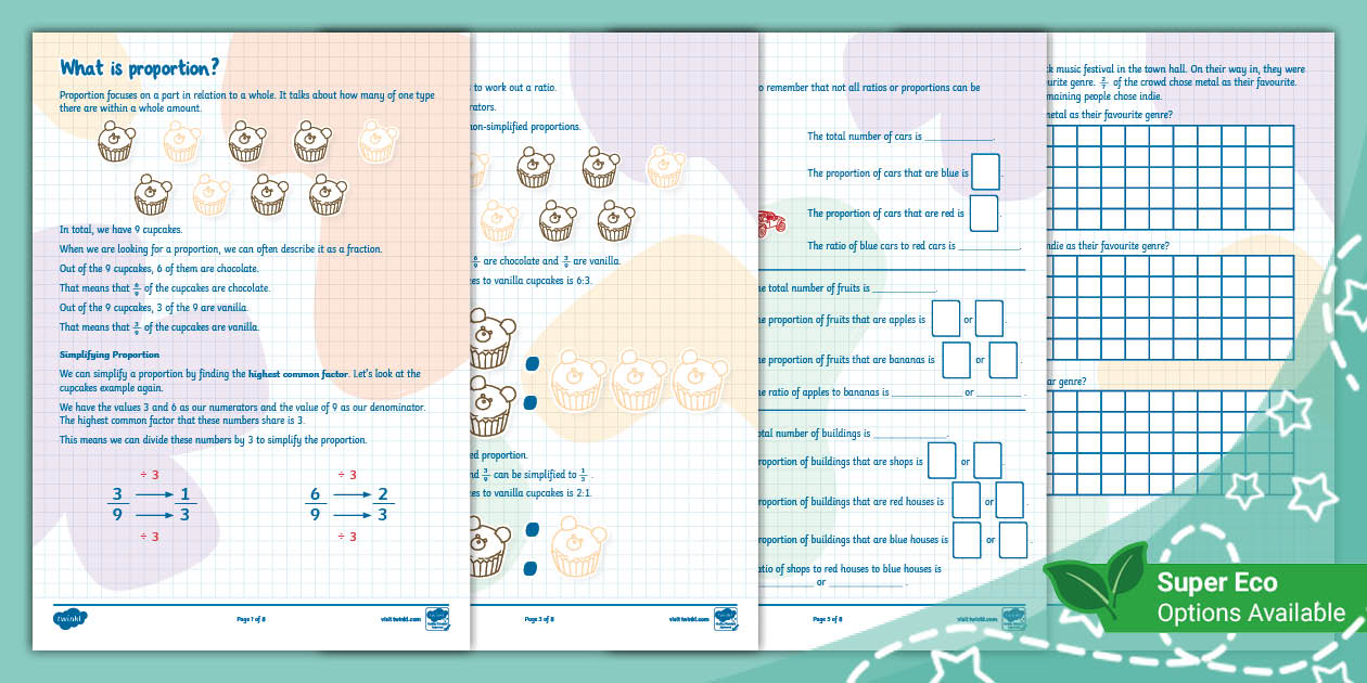 Ratio and Proportion: What is Proportion? (Ages 10 - 11)