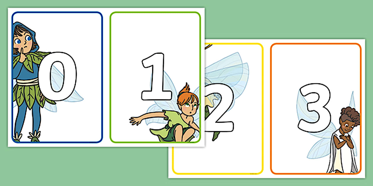 Numbers 0-100 on Fairies (teacher made) - Twinkl