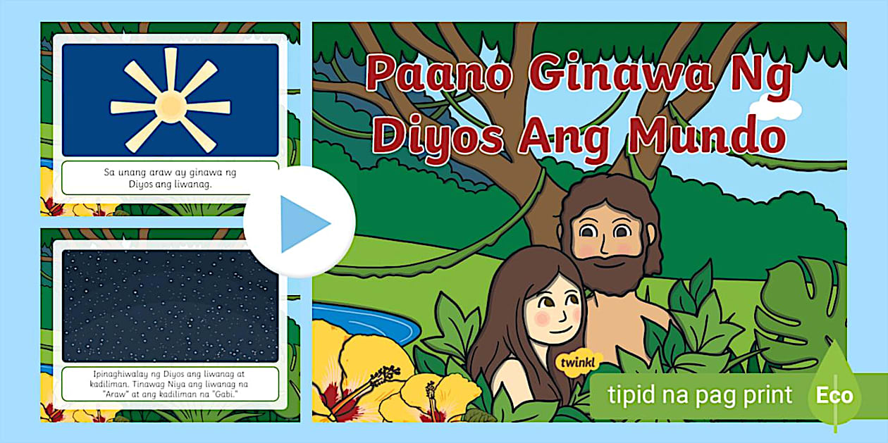 Paano Ginawa Ng Diyos Ang Mundo | Grade 1 | Twinkl - Twinkl Paano Ginawa Ng Diyos Ang Mundo | Grade 1 | Twinkl - Twinkl