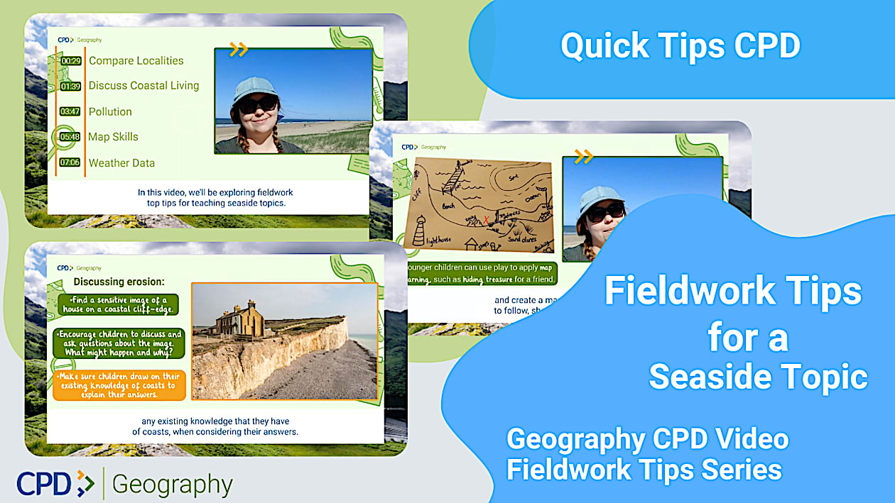 Fieldwork Tips for Seaside Topics (teacher made) - Twinkl