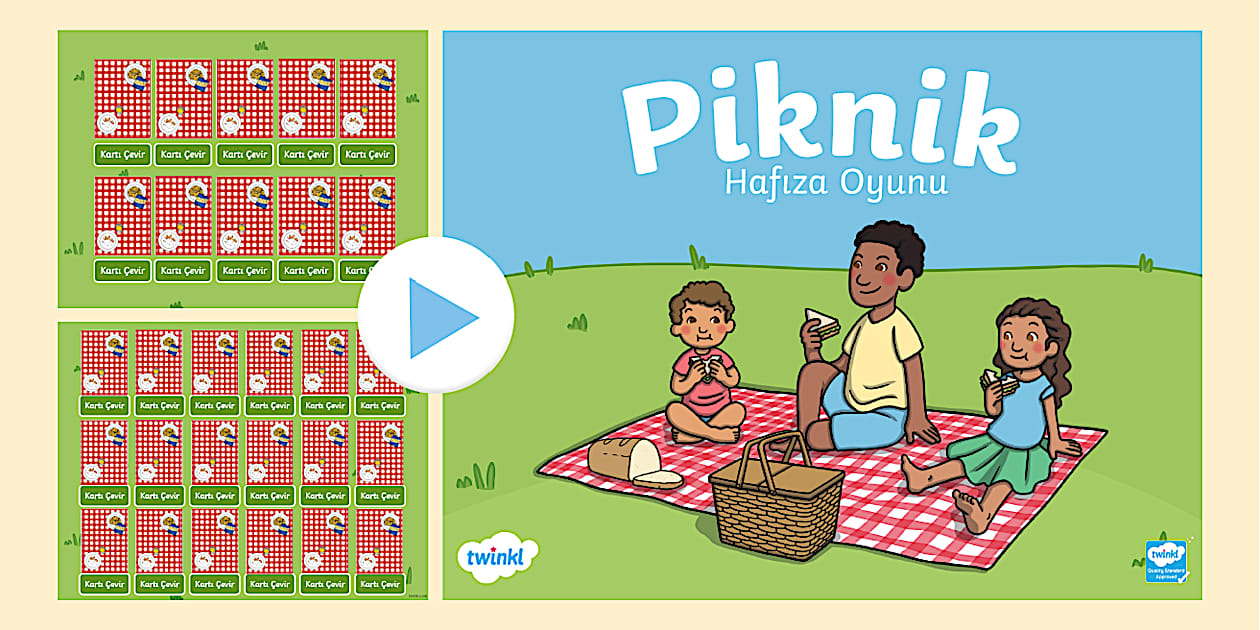 Piknik Hafıza Oyunu | PowerPoint (Teacher-Made) - Twinkl
