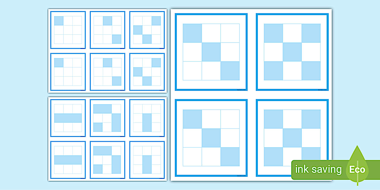 Block Pattern Memory Game (Hecho por educadores) - Twinkl