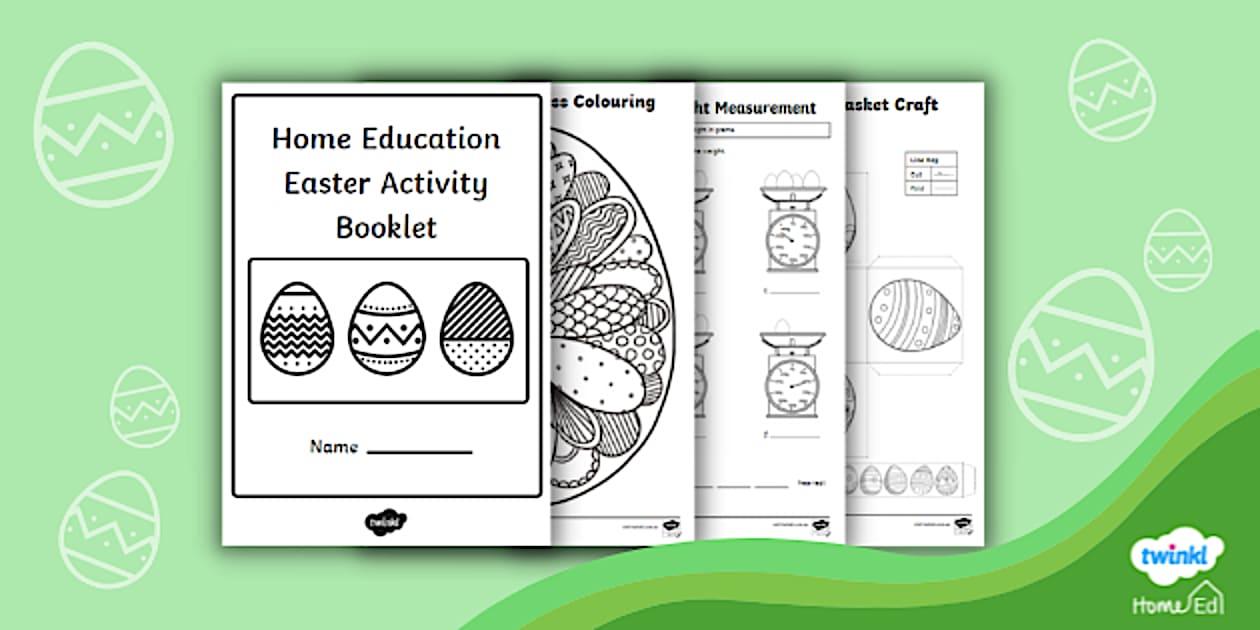 Home Education Easter Activity Booklet (teacher made)