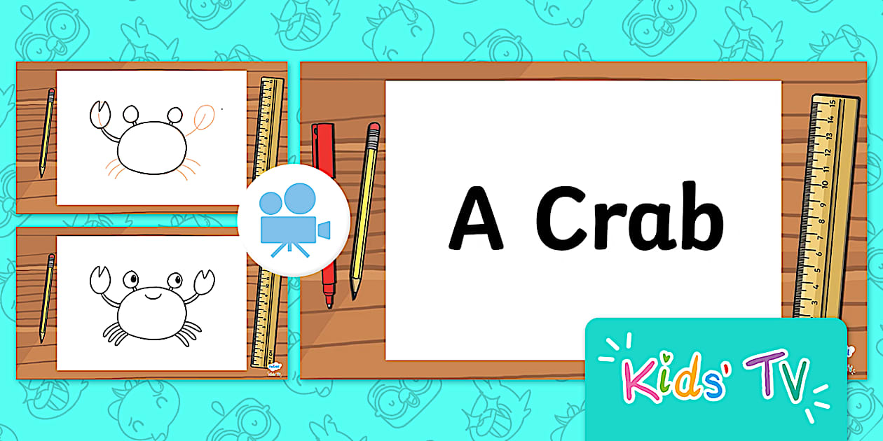 How to Draw a Crab | Twinkl Kid's TV (teacher made) - Twinkl