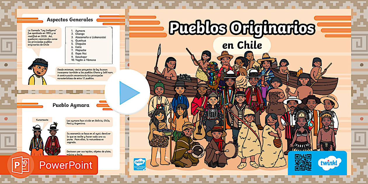 FREE! - PowerPoint sobre los pueblos originarios de Chile