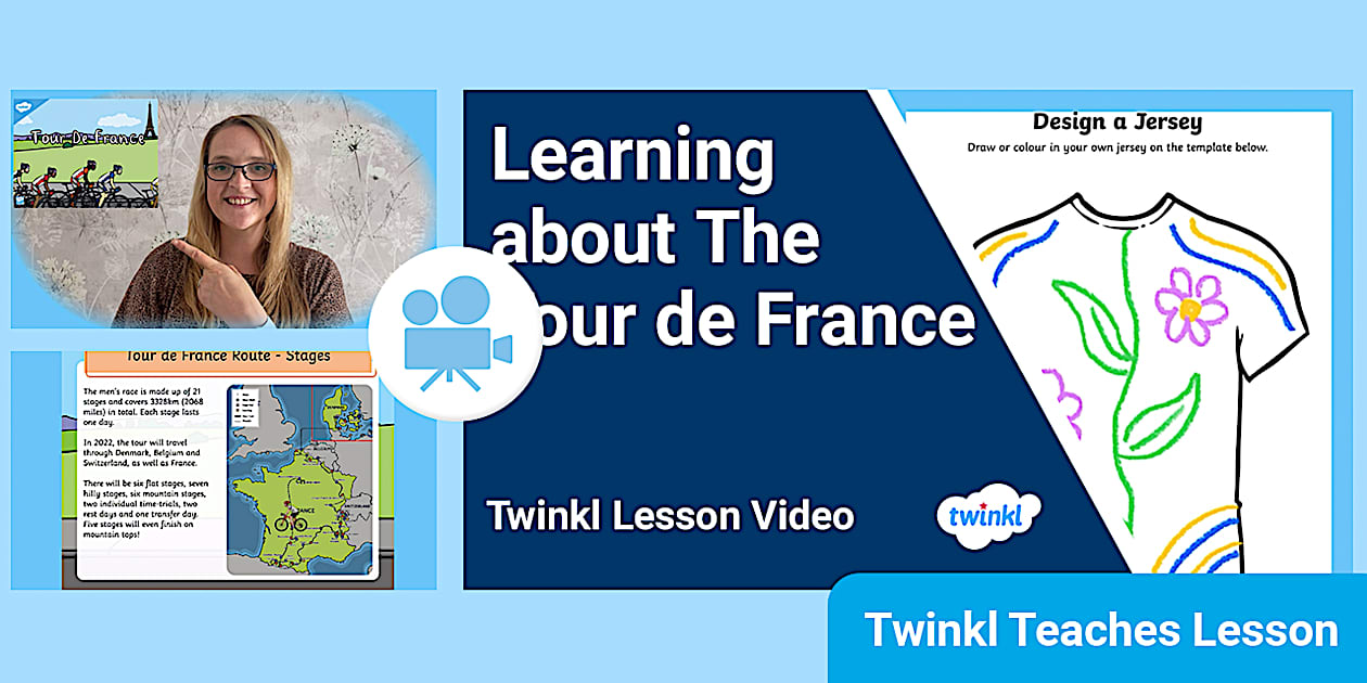 KS1 (Ages 5-7) Tour De France Video Lesson