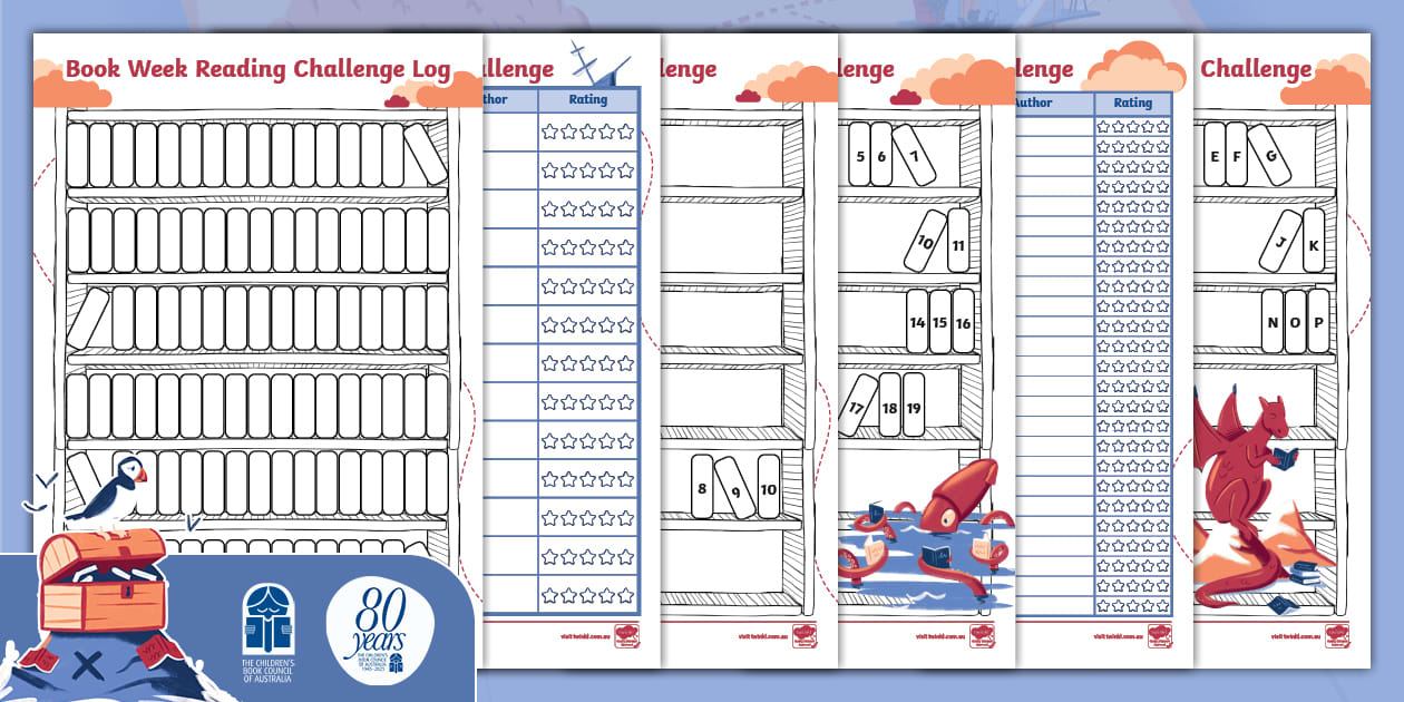 CBCA Children's Book Week 2025 Reading Challenge Log