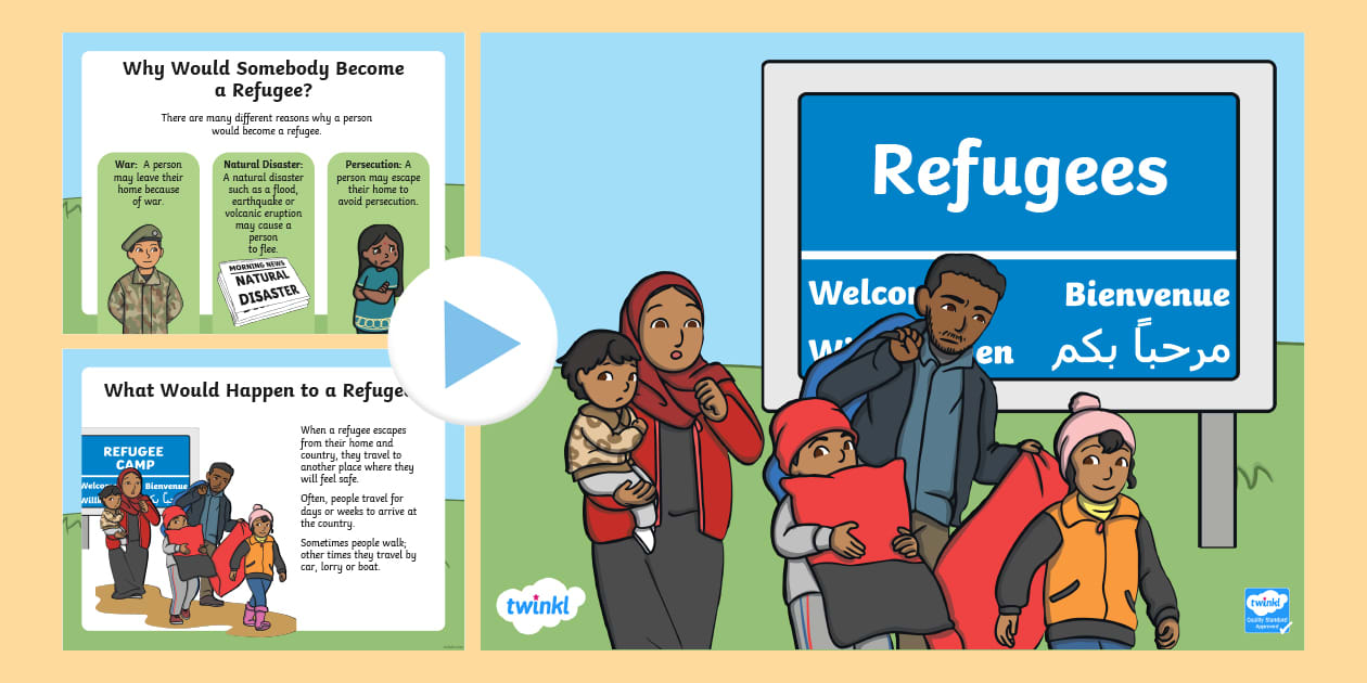 KS1 Refugee Activity PowerPoint (teacher made) - Twinkl