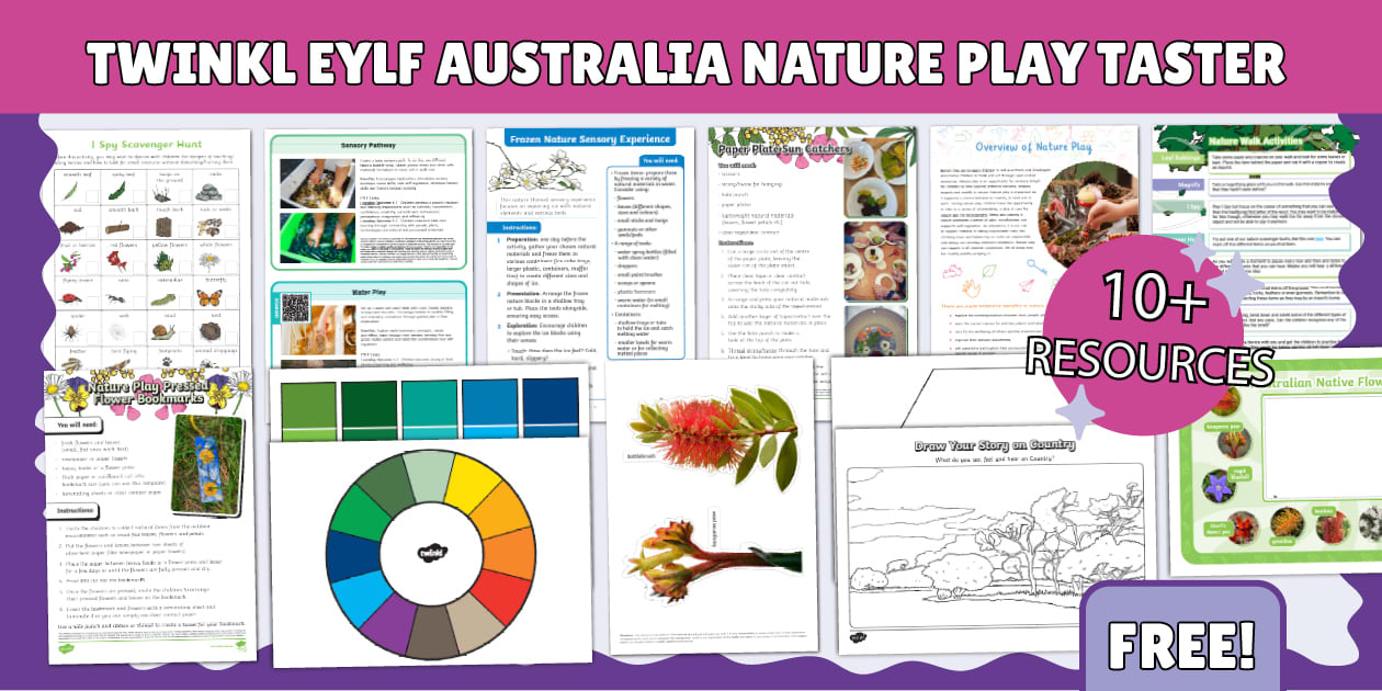 Twinkl Australia Nature Play Taster Pack