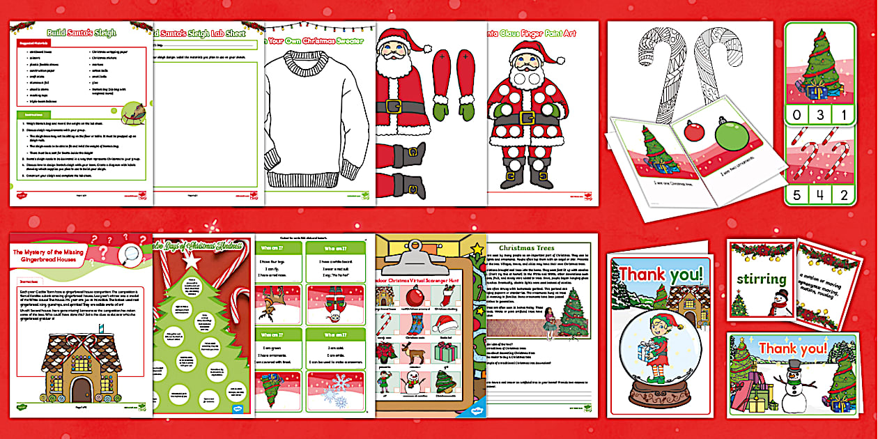 FREE Christmas Activities Mega Pack | Festive Resources
