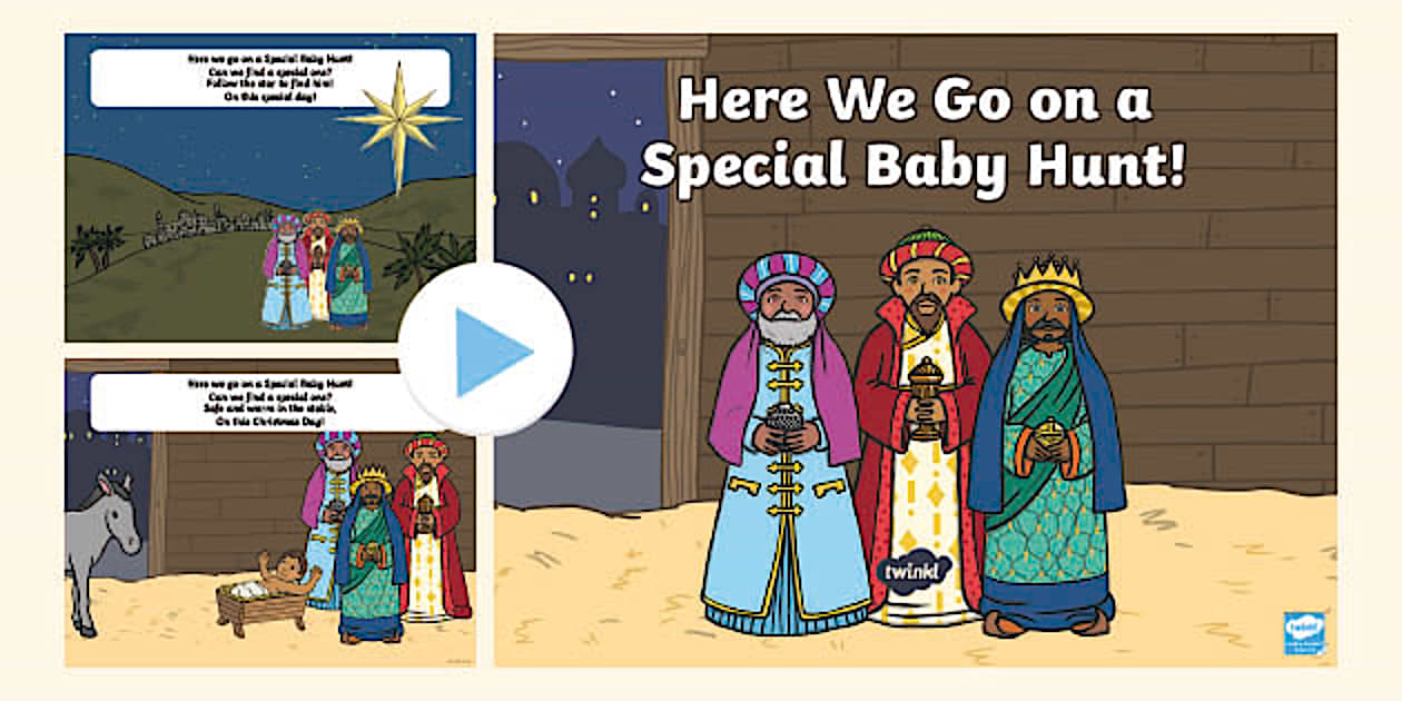 Here We Go on a Special Baby Hunt PowerPoint - Twinkl