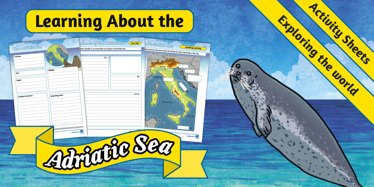 Learning About the Adriatic Sea Activity Sheets 3-6