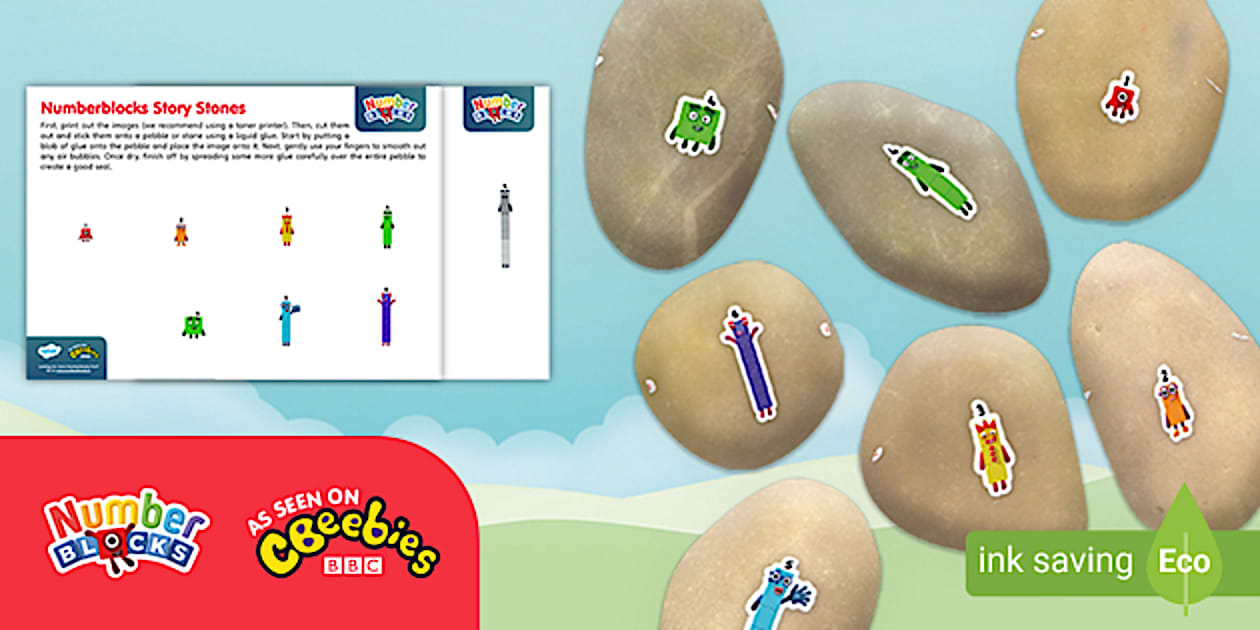 👉 Numberblocks: Story Stones (teacher made) - Twinkl