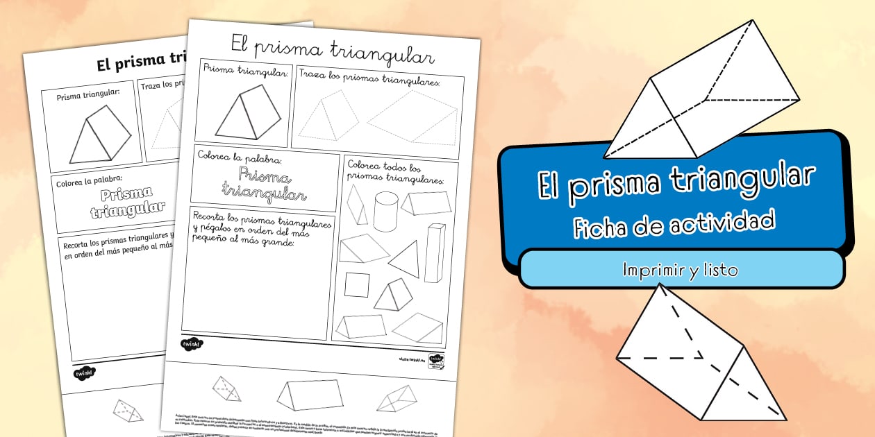 Ficha de actividad: El prisma triangular