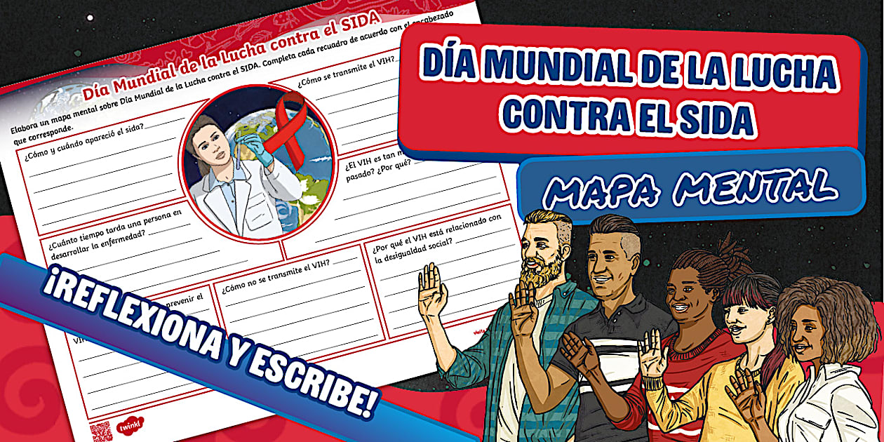 Mapa mental: Día Mundial de la Lucha contra el SIDA