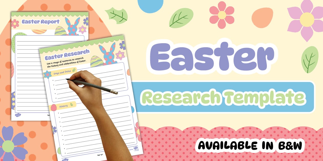 Easter Information Report Template