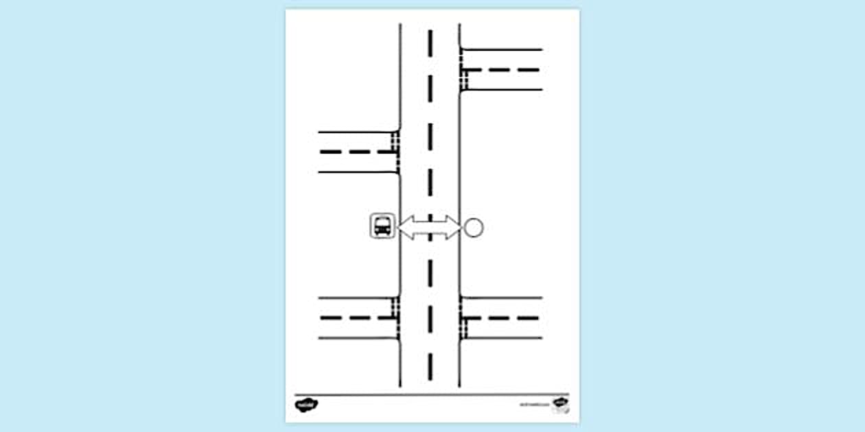 Directions: Opposite Colouring Sheet | Colouring Sheets